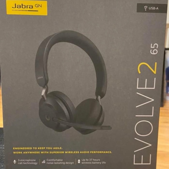 Jabra | Headphones | Jabra Evolve 2 65 Headphones | Poshmark